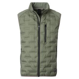 Steppweste Casamoda "Casamoda Steppweste uni", Herren, Gr. M, mint, 100% Polyester, Westen Steppweste