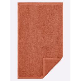 w&auml;schepur Handtuch W&Auml;SCHEPUR Gr. 1, orange (papaya), B:50cm L:100cm, 100% Baumwolle, Handt&uuml;cher