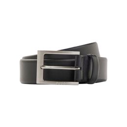 Lederg&uuml;rtel BOSS, Herren, Gr. 11,5, schwarz, Leder, unifarben, G&uuml;rtel Lederg&uuml;rtel, aus Nappaleder mit BOSS Logo-Dornschliesse