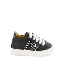 Sneaker Philipp Plein "L&auml;ufer Sneaker", Jungen, Gr. 33, Normalschaft, 02, schwarz, Schuhe Sneaker