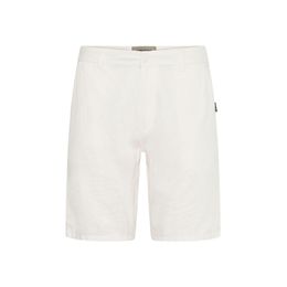Leinenhose Blend "Leinenhose BHLikat", Herren, Gr. XL, N-Gr, wei&szlig; (snow wei&szlig;), Obermaterial: 55% Leinen LI. 45% Viskose CV., Hosen