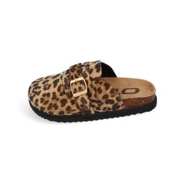 O`Neill Sandale O'NEILL "SPERRY MULE WOMEN LOW", Damen, Gr. 36, leopard, Synthetik, Schuhe Sandale, Pantolette, Clog
