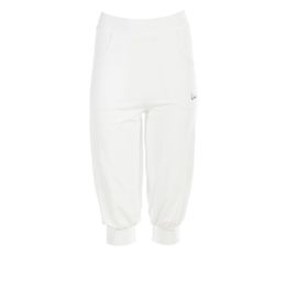Sporthose WINSHAPE "WBE12", Damen, Gr. XS, Normalgr&ouml;&szlig;en, wei&szlig;, 90% Baumwolle, 10% Elasthan, Hosen Sporthose, 3/4-Trainingshose
