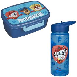 Lunchbox Scooli "mit Trinkflasche", Kinder, Gr. B/H/L: 13,5cm x 6cm x 18cm, paw patrol, Kunststoff, Lebensmittelaufbewahrungsbeh&auml;lter Lunchbox