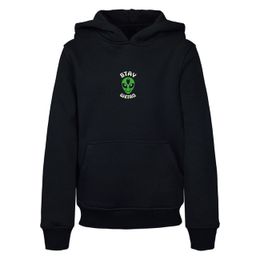 Kapuzensweatshirt MisterTee "MisterTee Herren Kids Stay Weird Hoody", M&auml;dchen, Gr. 158/164, schwarz, 65% Baumwolle, 35% Polyester, bedruckt, Sweatshirts