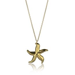 Collier AMELIA PARKER "AN017G", gold, Halsketten, Damen, 45+6cm, Edelstahl, L: 45 6, Collier