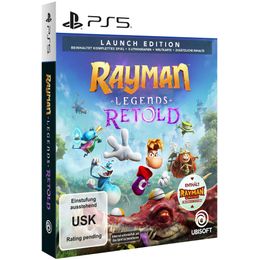 Ubisoft Spielesoftware "Rayman Legends Retold &ndash; Launch Edition", ohne farbbezeichnung, PlayStation 5, Spielesoftware