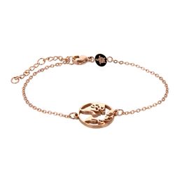 Armband AMELIA PARKER "AB001R", rose gold, Armb&auml;nder, Damen, 16-19cm, Edelstahl, Armband