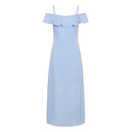 Midikleid Kaffe "Kleid KAlorinda", Damen, Gr. 42, N-Gr, kentucky blau cc, Obermaterial: 100% Polyester PES., Kleider Midikleid