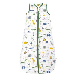 Babyschlafsack SCHLUMMERSACK "Schlafsack ohne F&uuml;&szlig;en 0.5 Tog" Gr. 110, dschungel, Schlafs&auml;cke, Baby, L: 110cm, Obermaterial: 50% Baumwolle CO(Bio). 50% Viskose CV., L:110cm