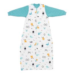 Babyschlafsack SCHLUMMERSACK "Schlafsack ohne F&uuml;&szlig;en 3.5 Tog" Gr. 130, polarfreunde, Schlafs&auml;cke, Baby, L: 130cm, Obermaterial: 100% Baumwolle CO(Bio)., L:130cm