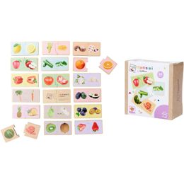 Puzzle Eichhorn "Montessori Puzzle", bunt, Puzzles, Kinder, Holz