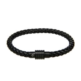Armband PHILIPP BLANC "PBA02BB", schwarz, Armb&auml;nder, Herren, 21cm, Leder, Armband