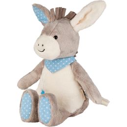 Pl&uuml;schfigur Sterntaler "Nachtlicht Tr&auml;umli Emmi", grau (mittelblau), Pl&uuml;schfiguren, KinderB:13cm H:26cm T:19cm, Einschlafhilfe, B:13cm H:26cm T:19cm