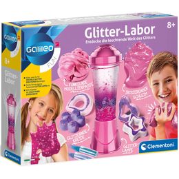 Kreativset Clementoni "Galileo, Glitter Labor", pink, Kreativsets, Kinder