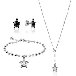 Schmuckset AMELIA PARKER "AS005S", silber, Schmuck_Sets, Damen, 48-52cm/ 16-21cm, Edelstahl, Schmuckset, 48-52 cm/ 16-21 cm