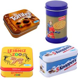 Kaufladensortiment Tanner "Nasch Set mit 4 verschiedenen Produkten", bunt, Kaufladensortimente, Kinder, Holz, Metall
