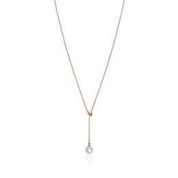 Collier AMELIA PARKER "AN002R", rose gold, Halsketten, Damen, 48-52cm, Edelstahl, L: 48 52, Collier