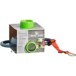 Kreativset Haba "Beobachtungslupe Terra Kids", grau, Kreativsets, KinderH:10cm &Oslash;:13cm, Kunststoff, H:10cm &Oslash;:13cm