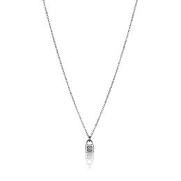 Collier MARC LAUDER "MNA02SS", silber, Halsketten, Damen, 44-55cm, Edelstahl, L: 44 55, Collier
