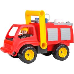 Spielzeug-Feuerwehr LENA "Aktive", bunt, Spielzeugfahrzeuge, KinderB:14cm H:18,5cm T:26cm, inklusive Spielfigur; Made in Europe, B:14cm H:18,5cm T:26cm