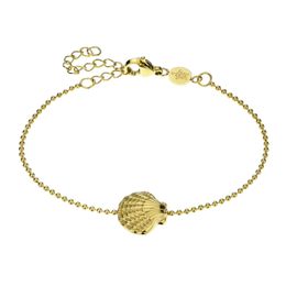 Armband AMELIA PARKER "AB028G", gold, Armb&auml;nder, Damen, 20cm, Edelstahl, Armband