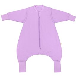 Babyschlafsack SCHLUMMERSACK "Schlafsack mit F&uuml;&szlig;en 1.0 Tog" Gr. 60, lavendel, Schlafs&auml;cke, Baby, L: 60cm, Obermaterial: 100% Baumwolle CO., L:60cm