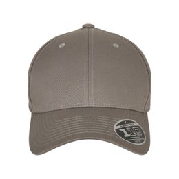Snapback Cap Flexfit "Flexfit Accessoires Flexfit 110 Curved Visor Snapback", Herren, Gr. onesize, grau, 63% Polyester, 34% Baumwolle, 3% Elasthan, unifarben, Caps