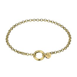 Armband MARC LAUDER "MBA13GG", gold, Armb&auml;nder, Damen, 19cm, Edelstahl, Armband