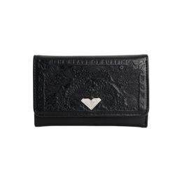 Brieftasche Roxy "Crazy Diamond", Damen, anthrazit, Obermaterial: 100% Polyurethan., Kleinlederwaren Brieftasche