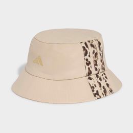 Beanie adidas Performance "LEO BUCKET", Herren, crystal linen, khaki six, schwarz braun, gold metallic, Obermaterial: 100% Baumwolle, M&uuml;tzen Beanie