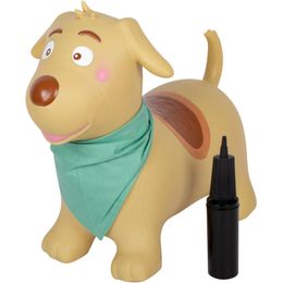 H&uuml;pfspielzeug Small Foot "H&uuml;pftier Hund", bunt, H&uuml;pfspielzeug, KinderB:27cm H:43cm L:50cm, Kunststoff, Stoff, B:27cm H:43cm L:50cm