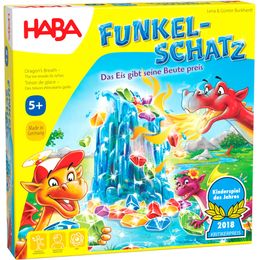 Spiel Haba "Funkelschatz", bunt, Spiele, Kinder, Kunststoff, Pappe, Made in Germany