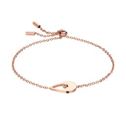 Armband AMELIA PARKER "AB013R", rose gold, Armb&auml;nder, Damen, 24cm, Edelstahl, Armband