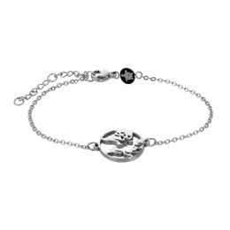 Armband AMELIA PARKER "AB001S", silber, Armb&auml;nder, Damen, 16-19cm, Edelstahl, Armband