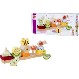 Steckspielzeug Eichhorn "Steckspiel", bunt, Steckspielzeug, BabyB:26cm, Holz, B:26cm