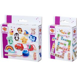 Spiel Eichhorn "Domino und F&auml;delspiel", bunt, Spiele, Kinder