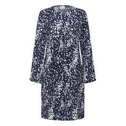 Jerseykleid Saint Tropez "Jerseykleid IlyssaSZ", Damen, Gr. M, N-Gr, blau (nightsky spotty animal), Obermaterial: 97% Polyester Pol. recyc.. 3% Elasthan EL., Kleider Jerseykleid