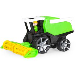 Spielzeug-M&auml;hdrescher LENA "TRUXX&sup2;", bunt (gr&uuml;n, gelb, schwarz), Spielzeugfahrzeuge, KinderB:15cm H:18cm T:37cm, Kunststoff, inklusive Spielfigur; Made in Europe, B:15cm H:18cm T:37cm