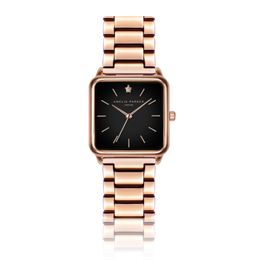 Quarzuhr AMELIA PARKER "AC7-B068R", rose gold, Armbanduhren, Damen, Quarzuhr