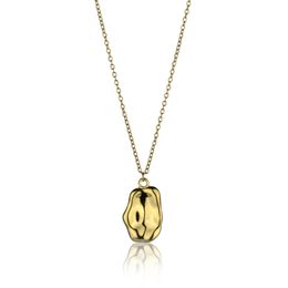 Collier AMELIA PARKER "AN015G", gold, Halsketten, Damen, 45+6cm, Edelstahl, L: 45 6, Collier