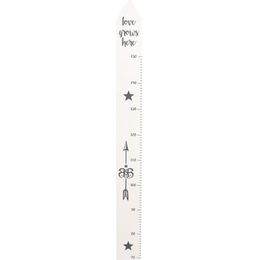 Messlatte Roba "Rock Star Baby 3", wei&szlig;, B:10cm H:102cm T:1cm, MDF, Messlatten