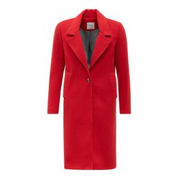Kurzmantel RICANO "Mantel Livia", Damen, Gr. S, rot, Obermaterial: 100% Polyester PES. Futter: 100% Polyester PES., normal, V-Ausschnitt, M&auml;ntel Kurzmantel, Handgefertigt, Made in Italy