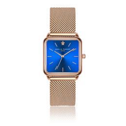 Quarzuhr AMELIA PARKER "AD8-B028R", rose gold, Armbanduhren, Damen, Quarzuhr