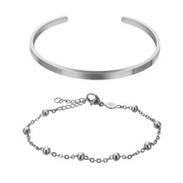 Schmuckset AMELIA PARKER "AS012S", silber, Schmuck_Sets, Damen, 16-19mm, Edelstahl, Schmuckset, 16-19 mm