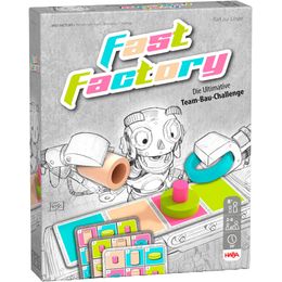 Spiel Haba "Fast Factory - DAS Logikspiel f&uuml;r die Familie", bunt, Spiele, Kinder, Holz, Papier, Pappe