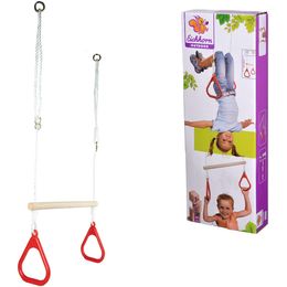 Schaukelsitz Eichhorn "Outdoor Turnset", bunt, Schaukelsitze, Kinder, bis 60 kg, Massivholz