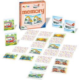 Spiel Ravensburger "My first memory Fahrzeuge", bunt, Spiele, Kinder, Memory, Made in Europe