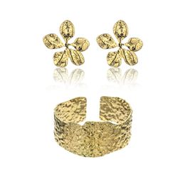 Schmuckset AMELIA PARKER "AS028G", gold, Schmuck_Sets, Damen, 57mm, Edelstahl, Schmuckset, 57mm