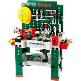 Spielwerkbank klein "BOSCH Werkbank No.1 2016", bunt, Rollenspielzeug, KinderB:62cm H:100cm T:42cm, Kunststoff, mit Sound, Made in Germany, B:62cm H:100cm T:42cm